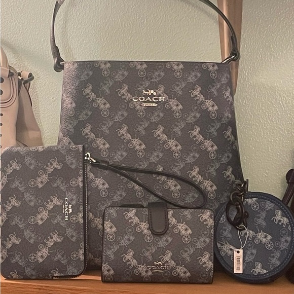 Coach | Bags | Coach Bucket Bundle Like New Condition 4 Pieces | Poshmark